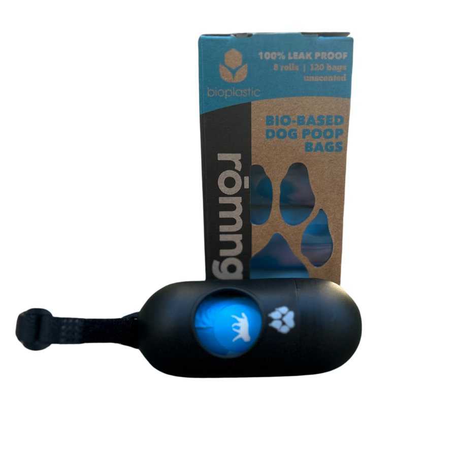 bio-based dog poop bags – rōmng