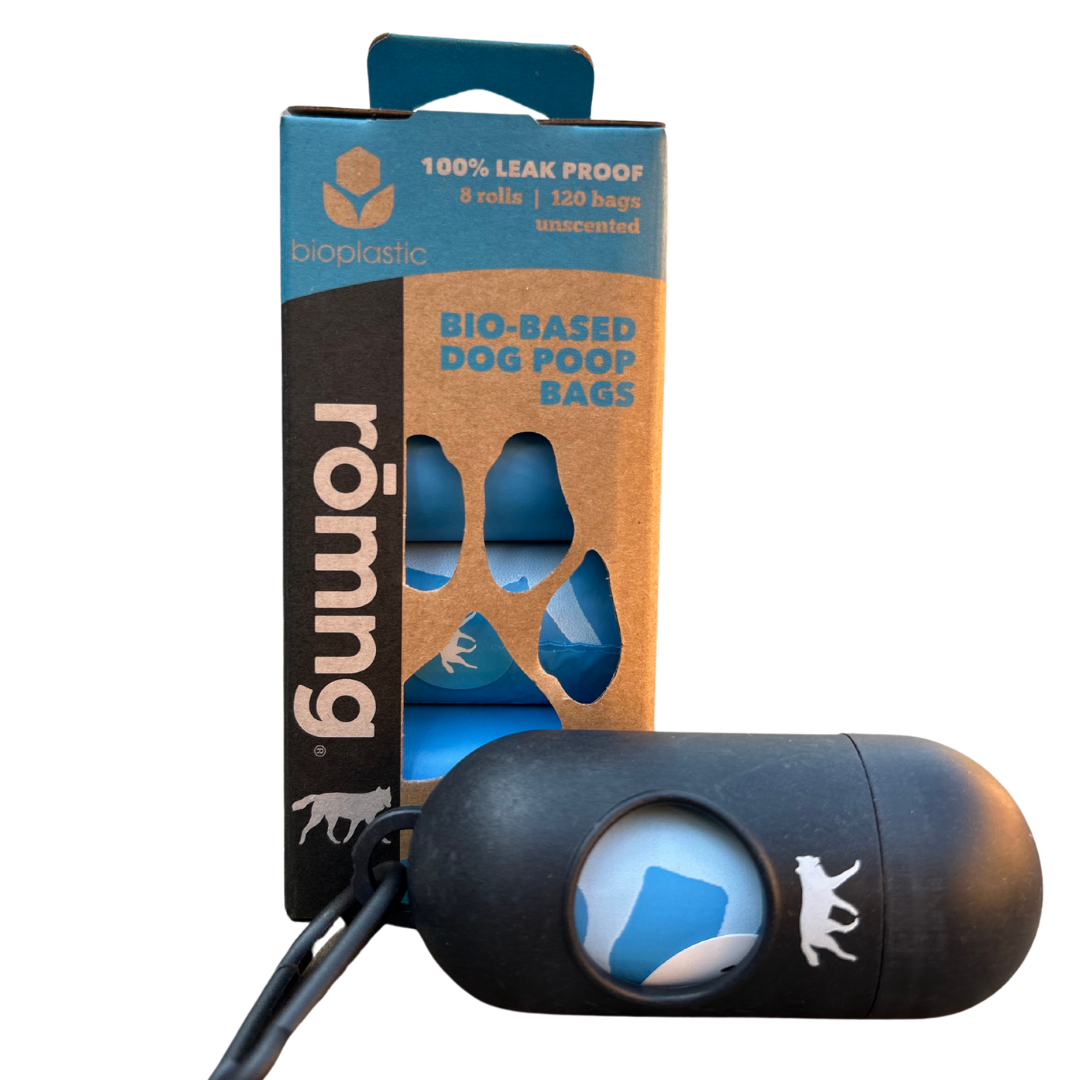 bio-based dog poop bags – rōmng